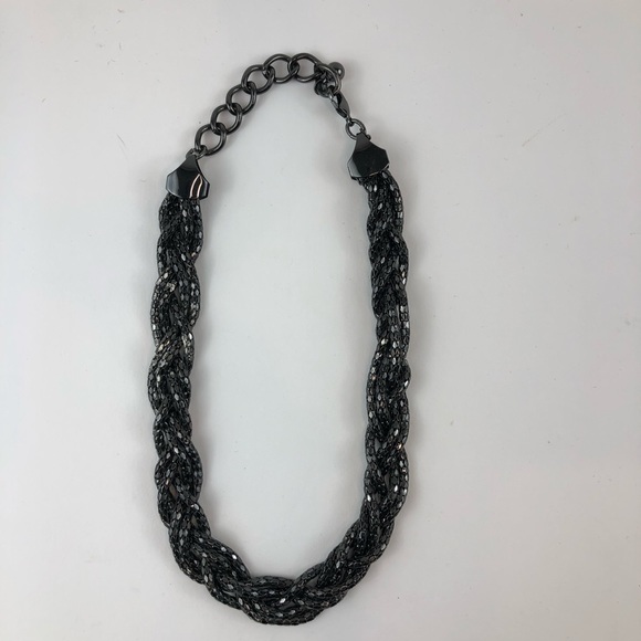 Express | Jewelry | Express Black Statement 7 Necklace | Poshmark